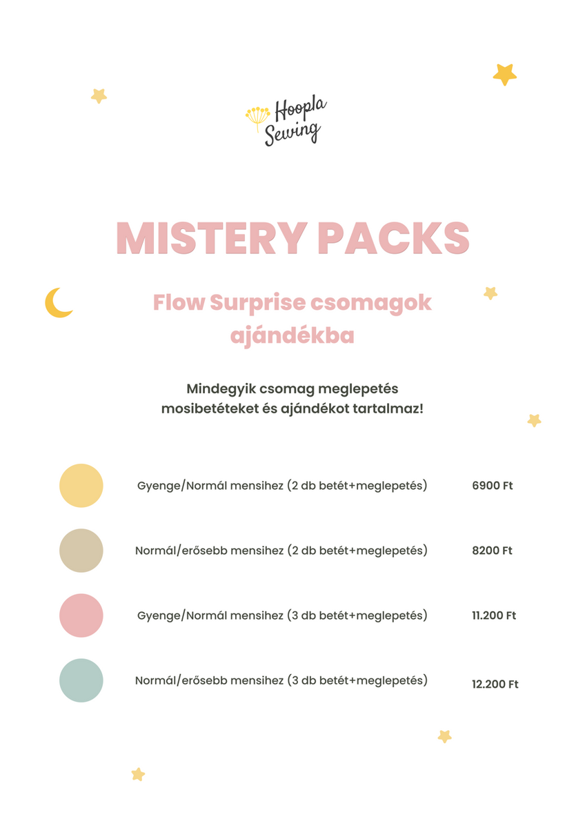 Flow surprise - Mistery pack – Hoopla Sewing